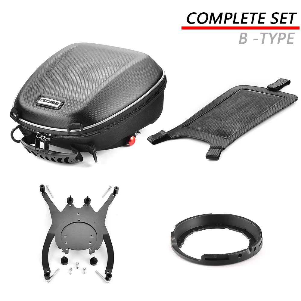 Сумка на бак для BMW F650GS F700GS F800GS 2008-2017, водонепроницаемый рюкзак для багажа мотоцикла F700 F800 GS Adventure Quick Lock Flange B-TYPE