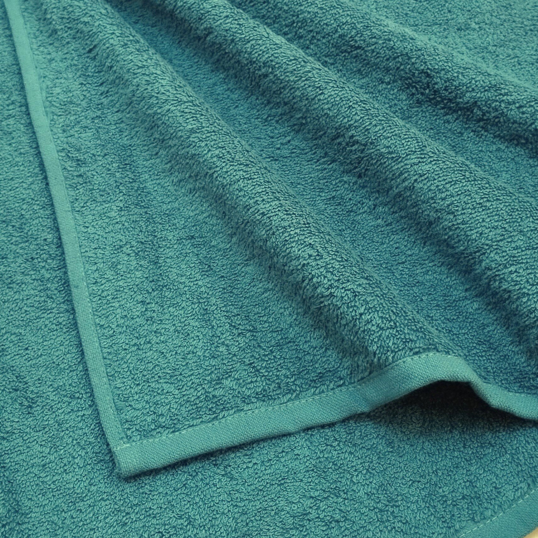 Простыня махровая 155*220 см, цвет синий, плотность 430 гр, хлопок 100%