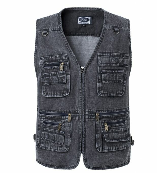 Жилетка для охоты и рыбалки /Многофункциональный жилет