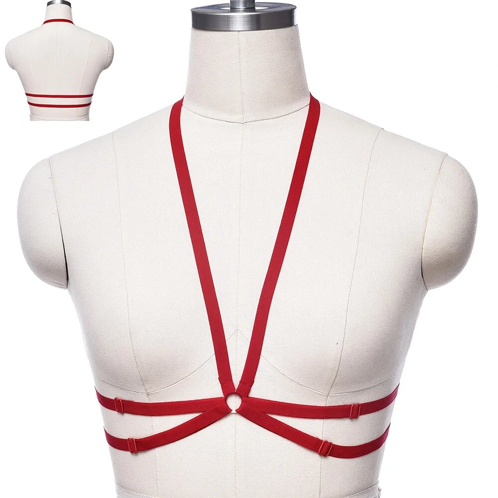 Красная портупея JLX HARNESS S00036-RED