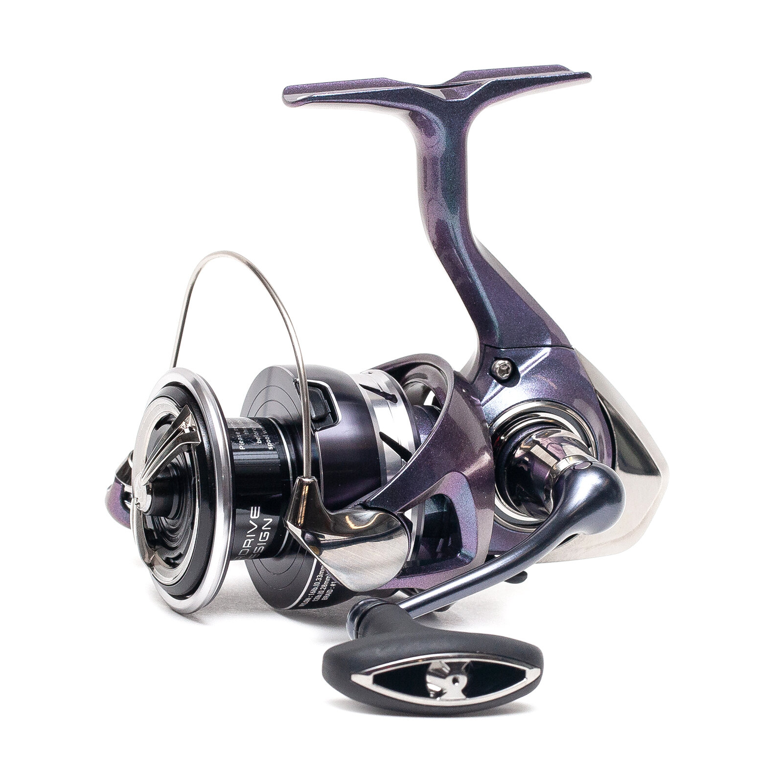Катушка безынерционная Daiwa 24 REGAL LT 2500D-XH, цвет фиолетовый