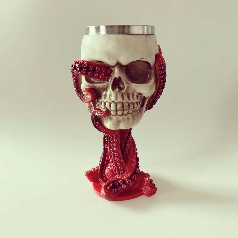 Бокал "Осьминог", нержавеющая сталь