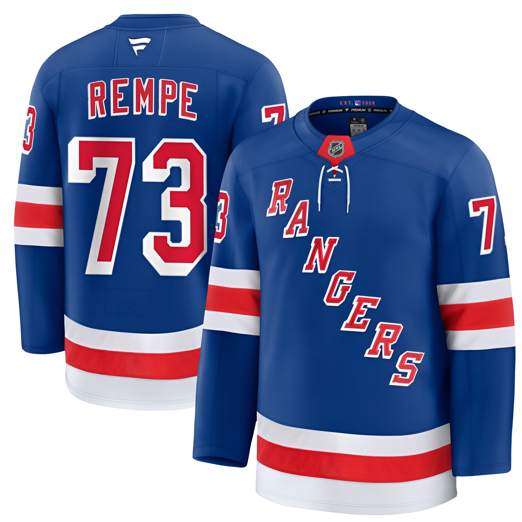 Форма спортивная Хоккейная майка Нью-Йорк Рейнджерс NHL Men's New York Rangers #31 Igor Shesterkin jersey