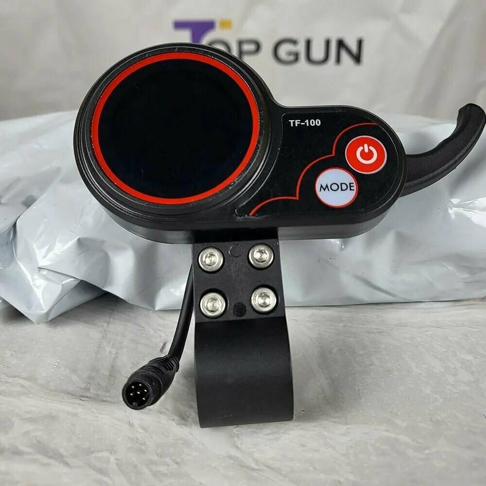 Дисплей (Бортовой компьютер) TF100 для электросамоката Kugoo M4, M4 Pro, MaxSpeed, M5 и аналогичных моделей. Аксессуары и запчасти для электрического самоката