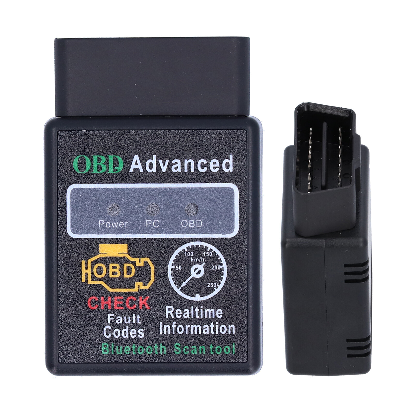 Bluetooth 5.1 OBD2 Code Reader Dual Mode Auto Fault Scanner Диагностический инструмент для IOS и Android