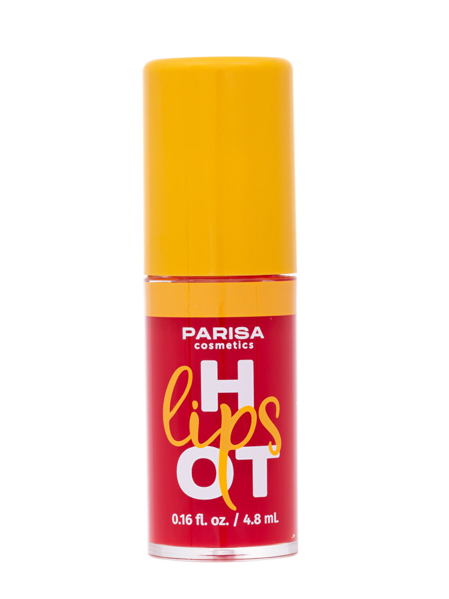 Parisa LO-05-03 Блеск-масло для губ Hot Lips, тон Newsfeed красный, 4.8 мл