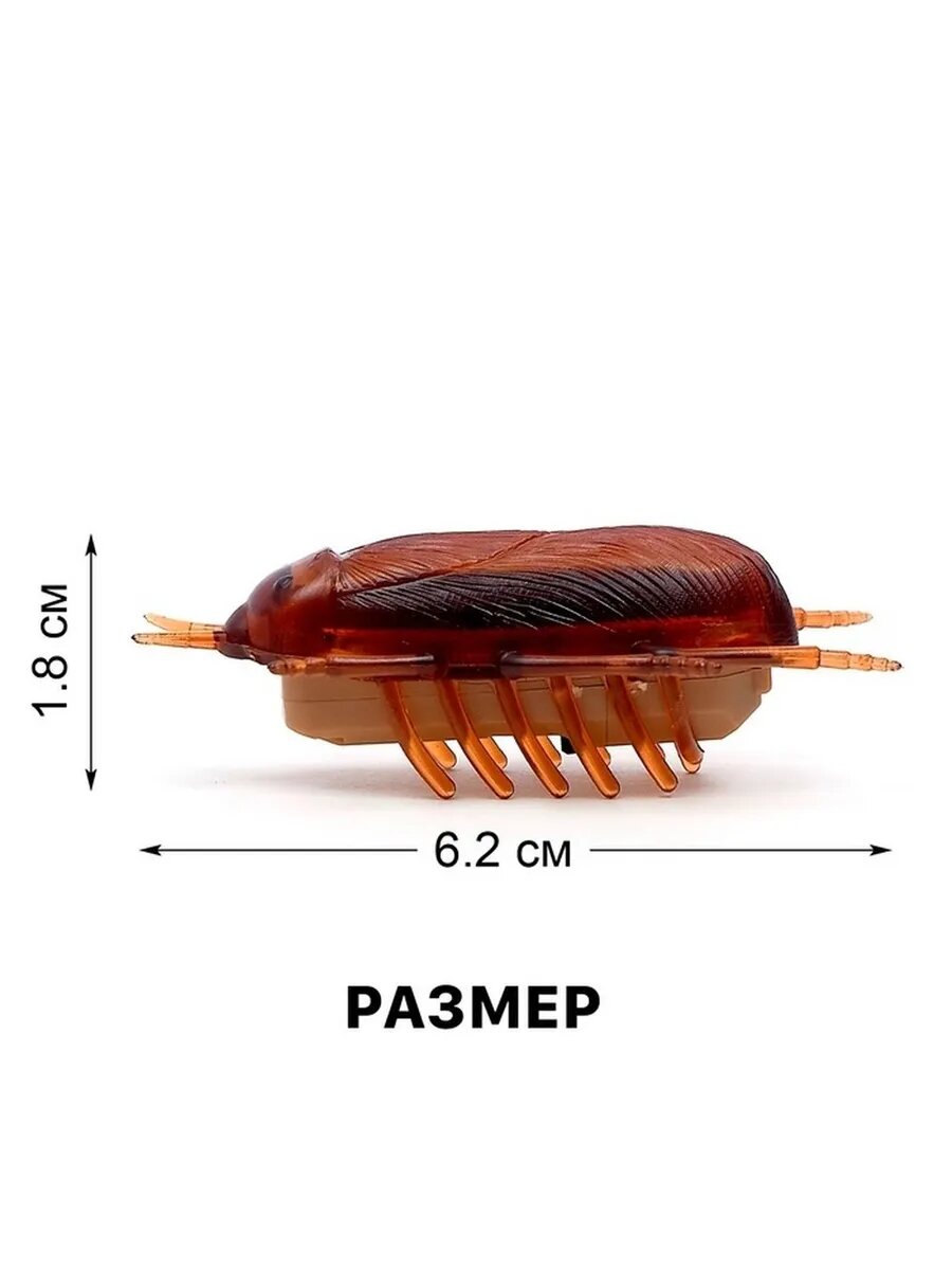 Реалистичный жучок-розыгрыш для шуток