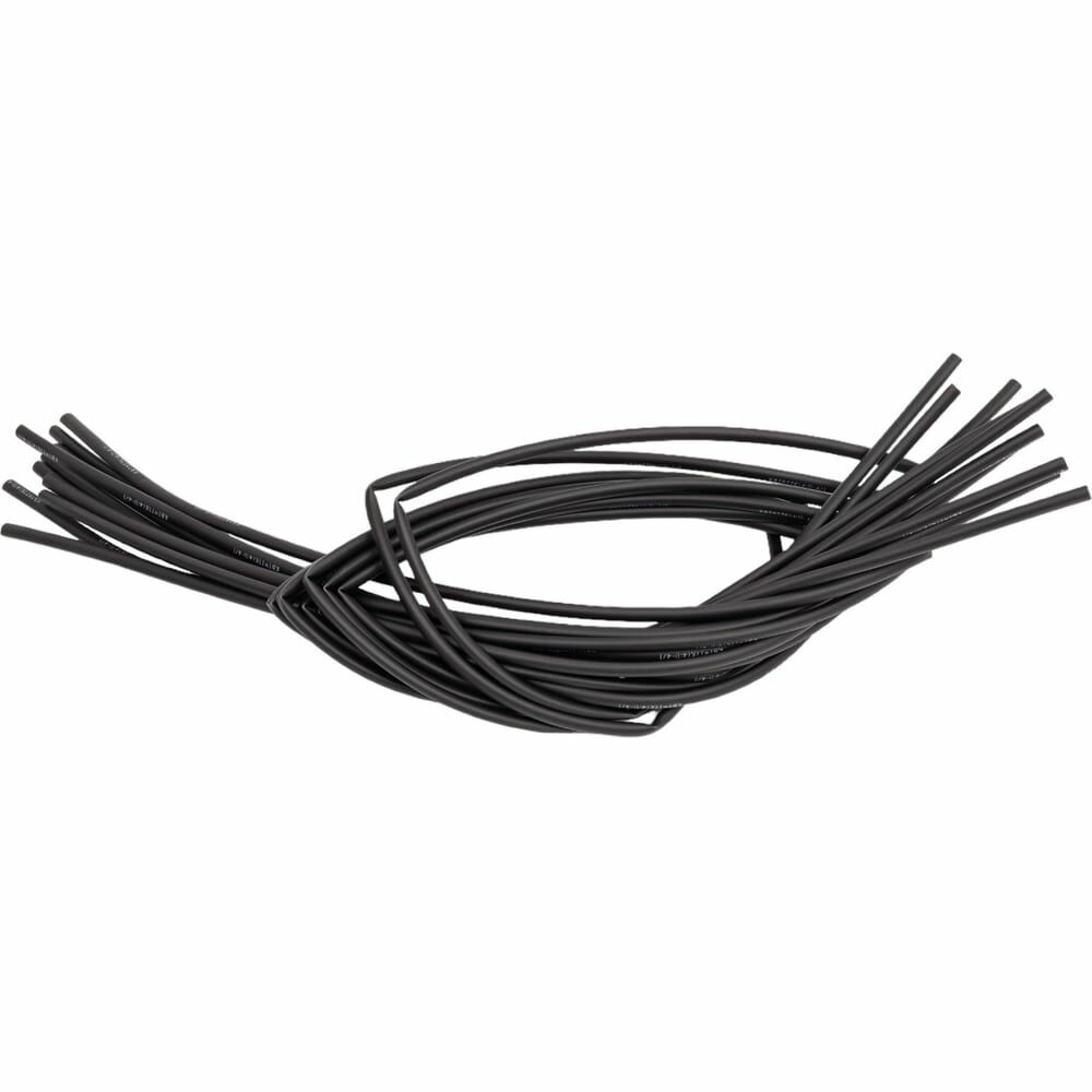 Трубка термоусадочная клеевая ТТК-(4:1)-4/1 черн. 1м КВТ 59672