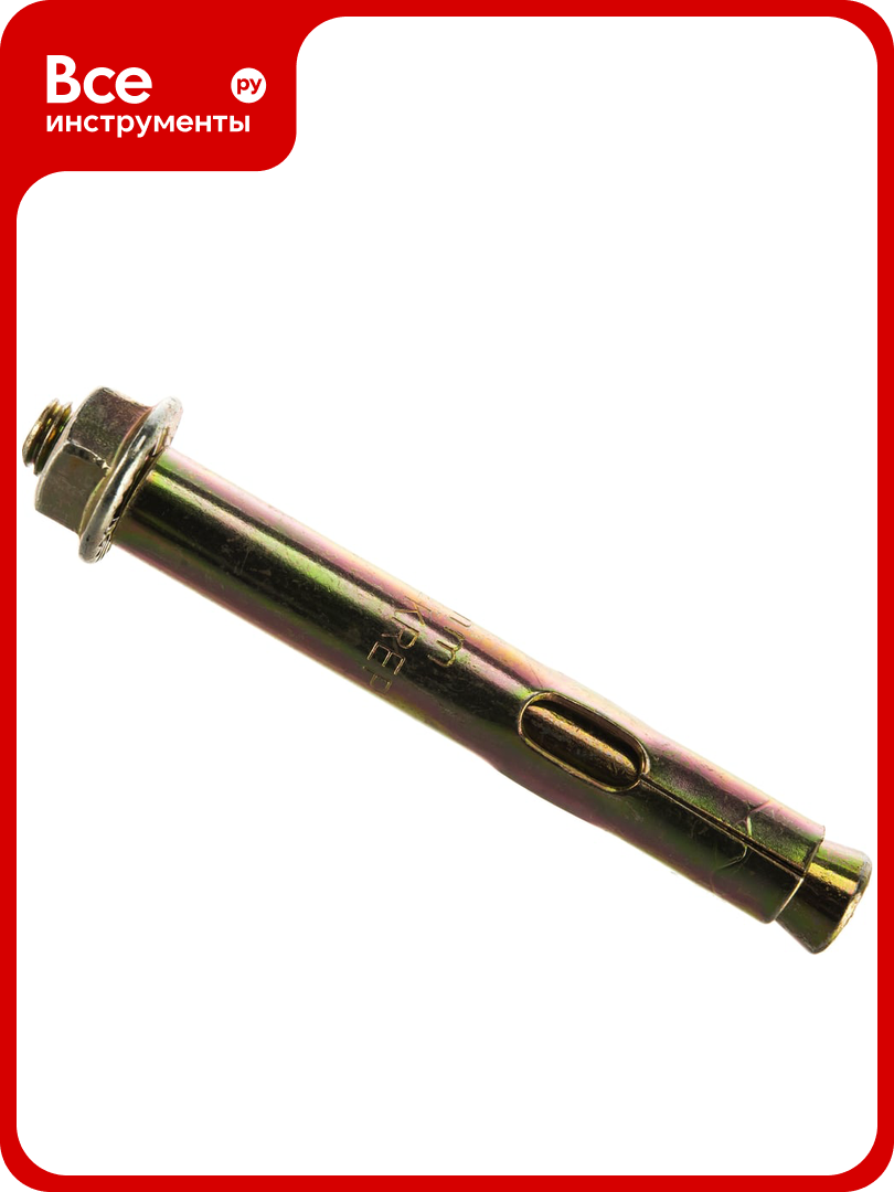 Анкер, Tech-Krep, с гайкой 8х65, 50шт - коробка Tech-Krep HNM 117940