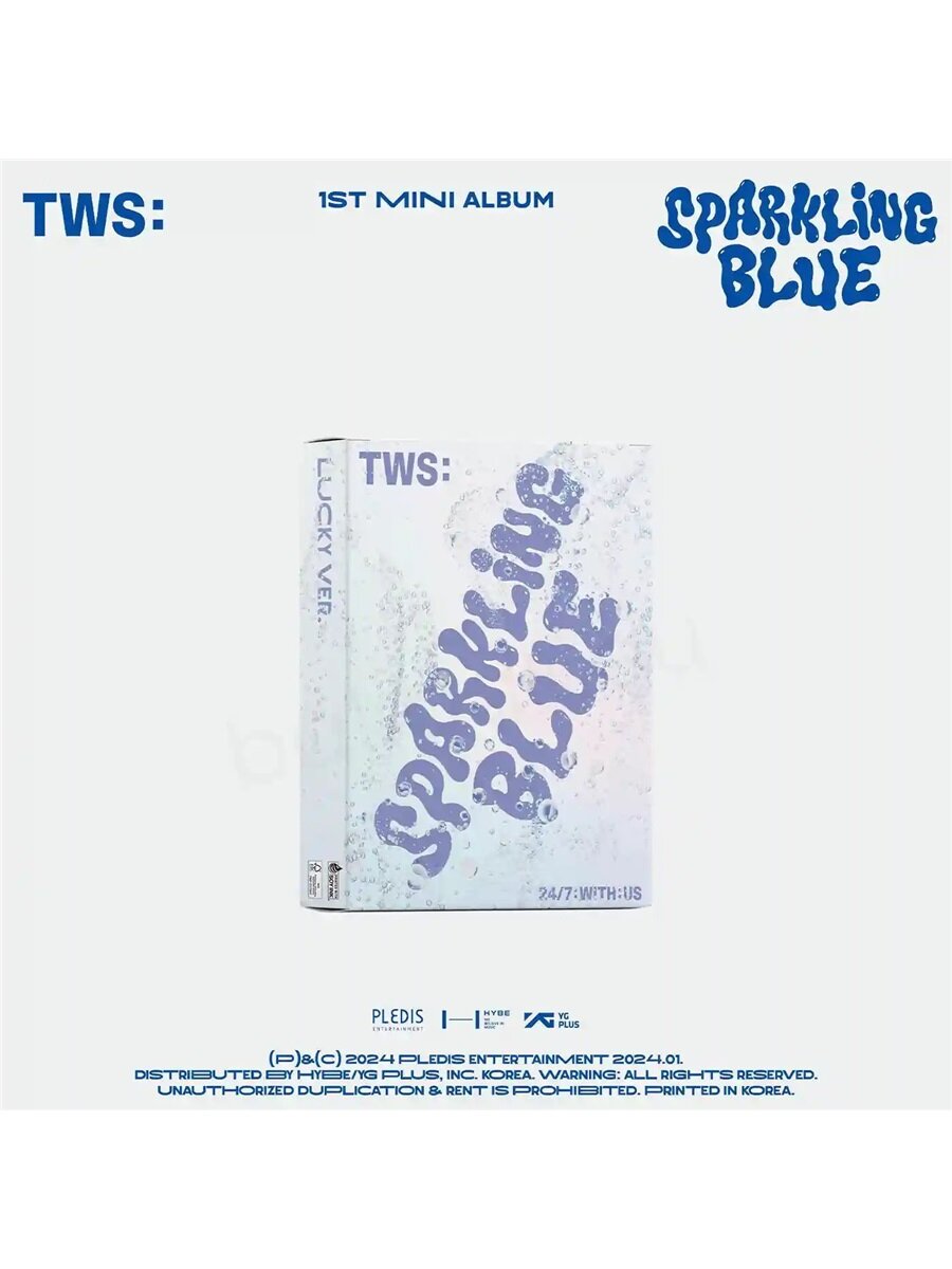 Альбом TWS - SPARKLING BLUE 1-е мини Lucky ver