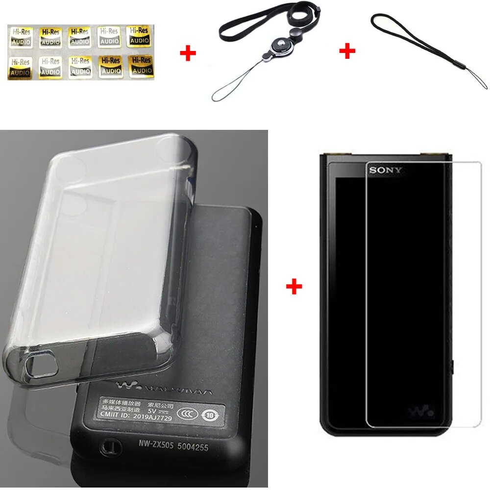 Чехол для Sony Walkman NW-ZX500/505/507, черный