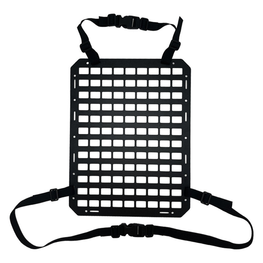 Тактическая жесткая панель MOLLE для сидения автомобиля с оружейной стойкой для демонстрации и хранения