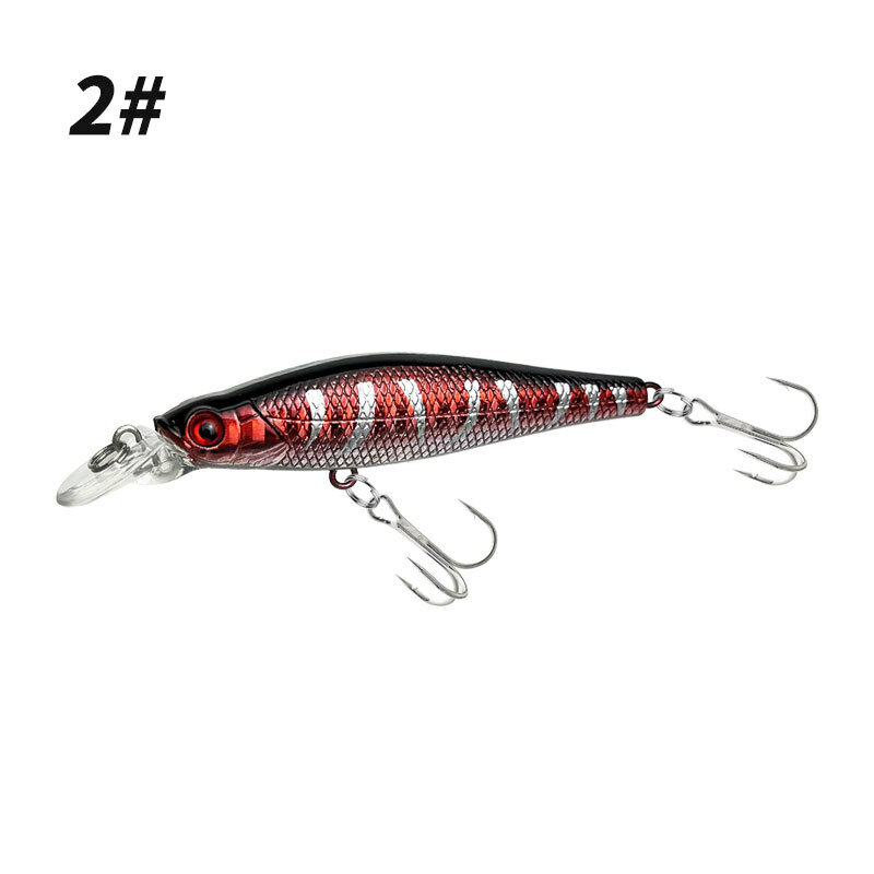 Воблер для рыбалки Minnow, 9 см/8,5 г, красно-белая