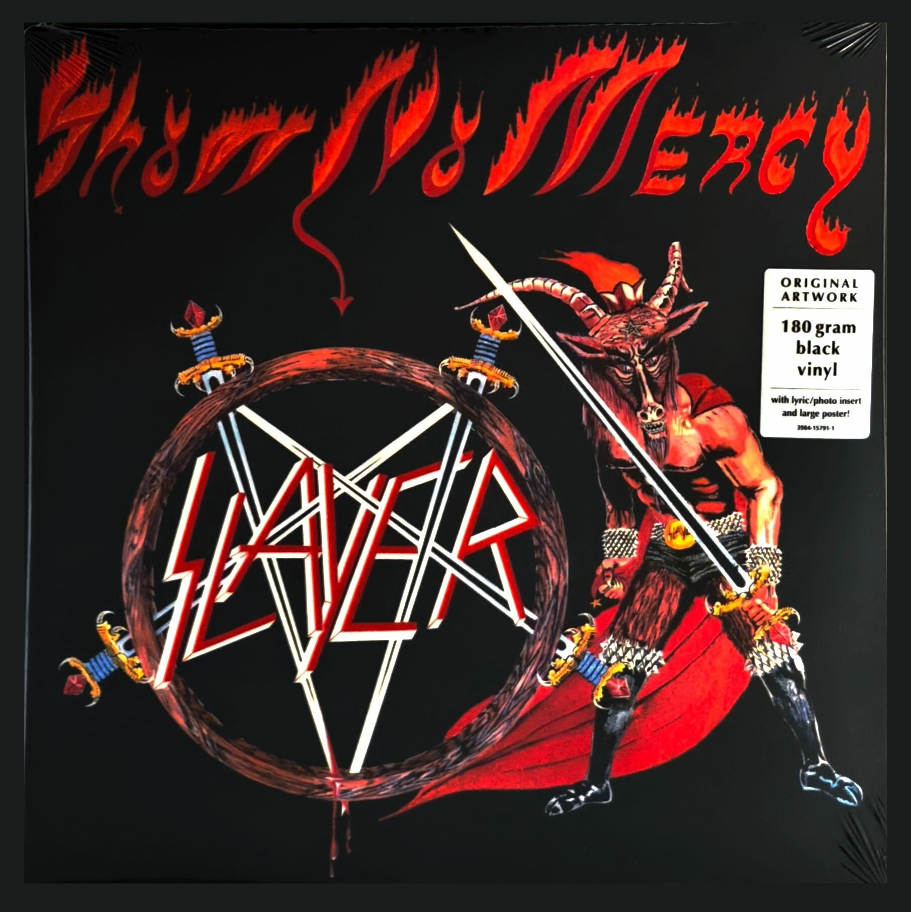 Виниловая пластинка Slayer - Show No Mercy (LP, 2024, Metal Blade Records)