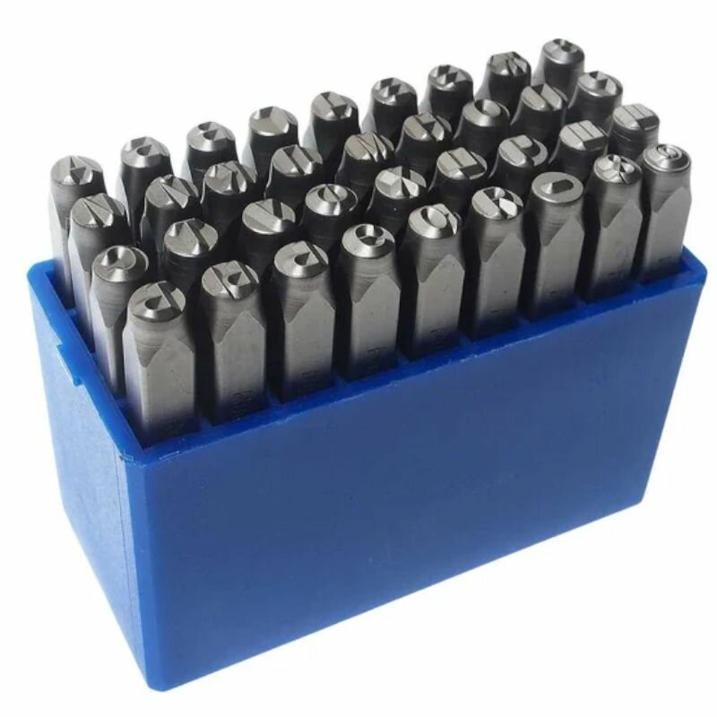 Клейма ударные буквенные кириллица 4мм, арт JTC7251 JTC