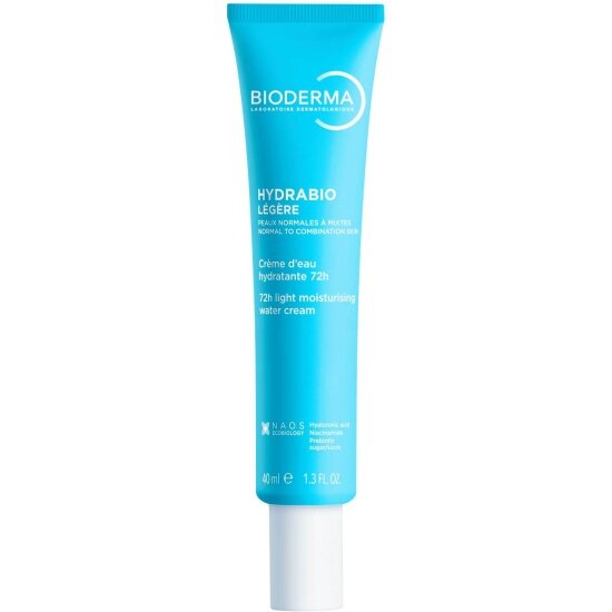 Гель-крем для лица Bioderma Hydrabio для нормальной и комбинированной кожи, увлажняющий, 40 мл