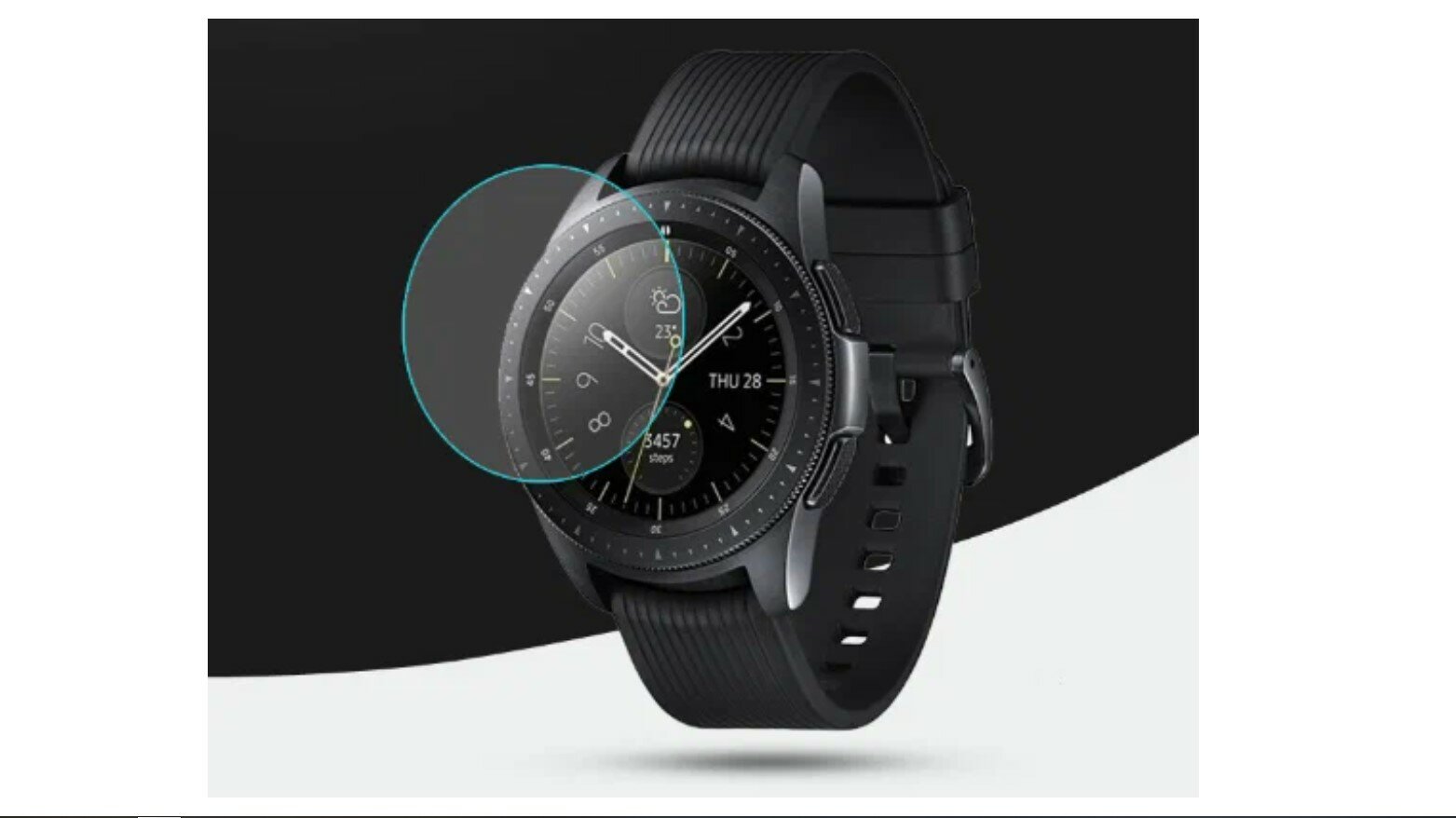 Стекло MyPads для смарт часов Garmin Descent MK3i(51mm)/Fenix 7X pro/descent mk2i/Garmin TACTIX 7 прозрачное