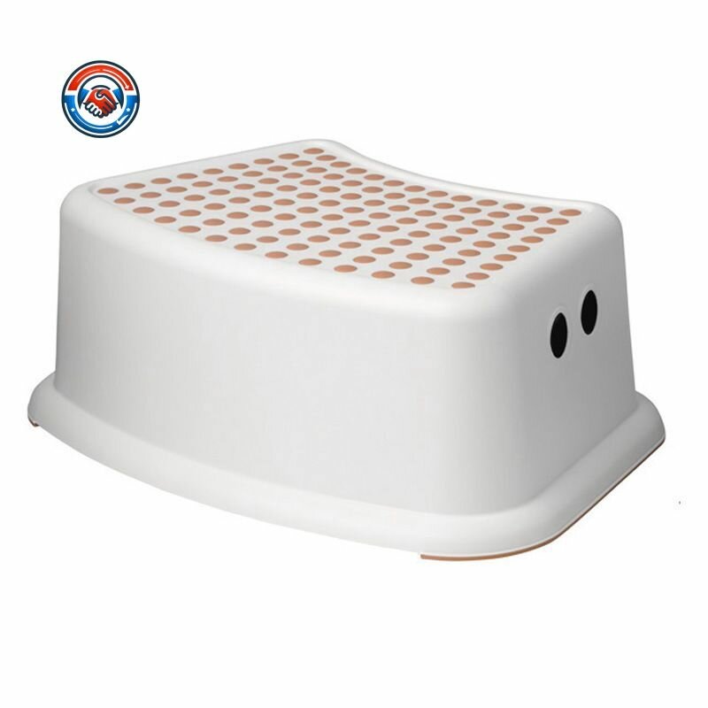 Детский стульчик-подставка для унитаза и раковины, антискользящая ступенька из прочного пластика, безопасная подставка для ног ребенка в ванную, 37х24х13 см