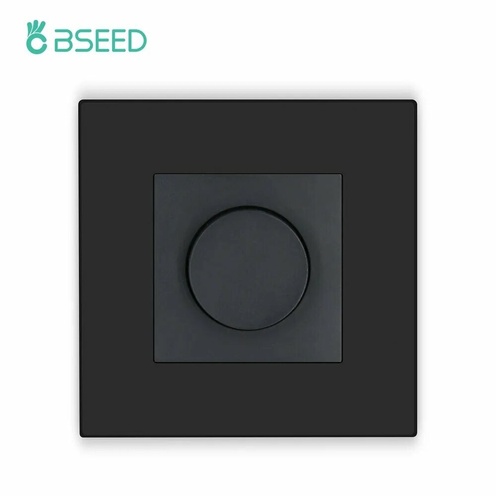 BSEED Выключатель диммер , пластиковая рамка