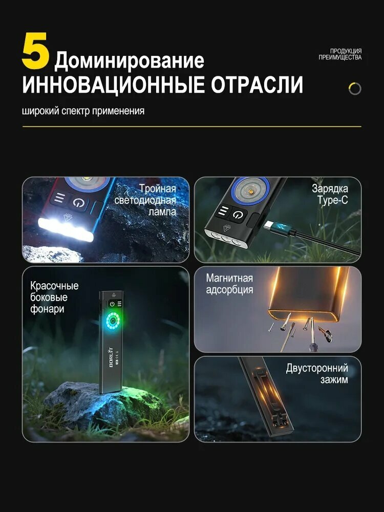 Boruit Фонарь ручной — фото 1
