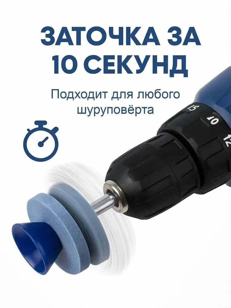 Точилка для ножей, ножниц "zhuzhai", 6.5 см, 1 предм.