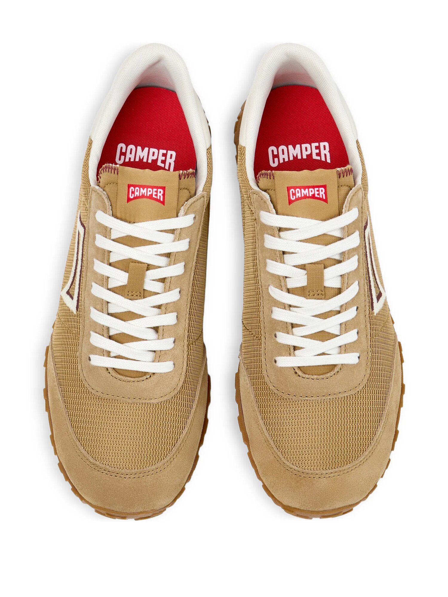 Кроссовки Camper Drift Walk, размер 40 EU, коричневый/серый/оранжевый — фото 1