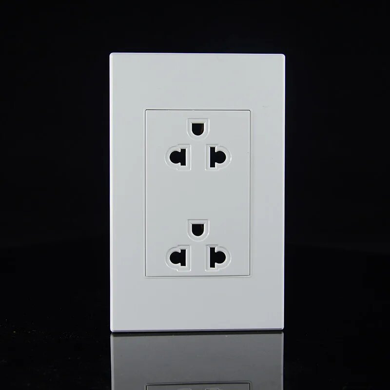 Двойная розетка YEEKPORT Dual socket 15А, 118 мм