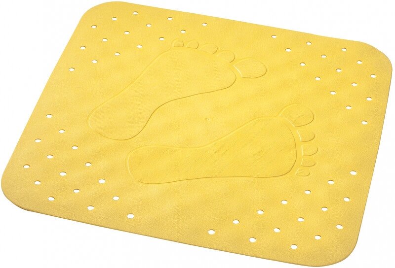 Коврик для душа Ridder Plattfuss 54x54 67284 Желтый, современный стиль