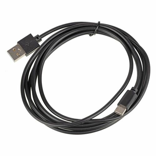 Кабель USB Type-C (m) - USB (m), 2м, 2.4A, черный