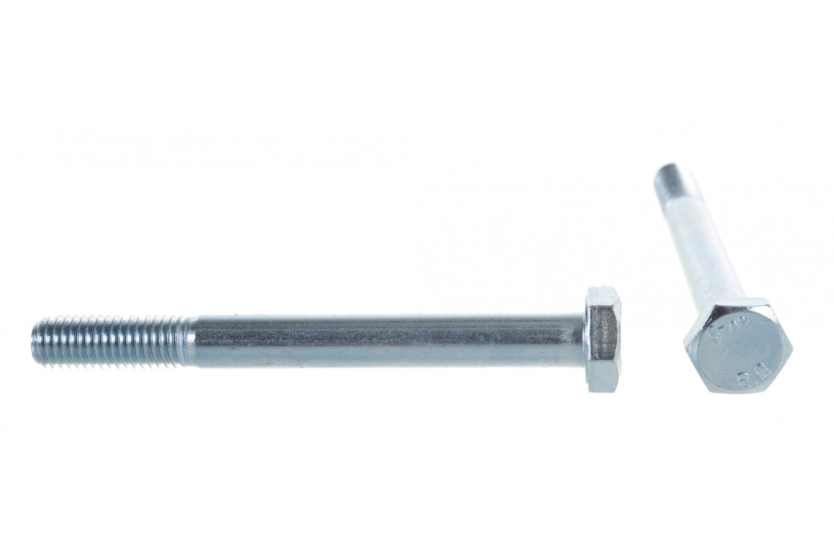 Европартнер Болт ШГ DIN931 с неполной резьбой, Zn покрытие, размер M10x100, 4 шт.