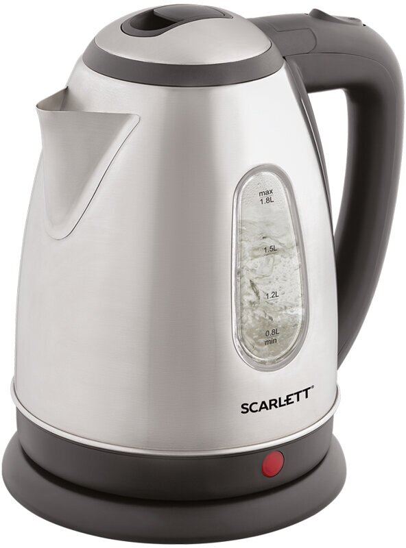 Чайник электрический Scarlett SC-EK21S88, 1,8л, 2200Вт, нержавеющая сталь
