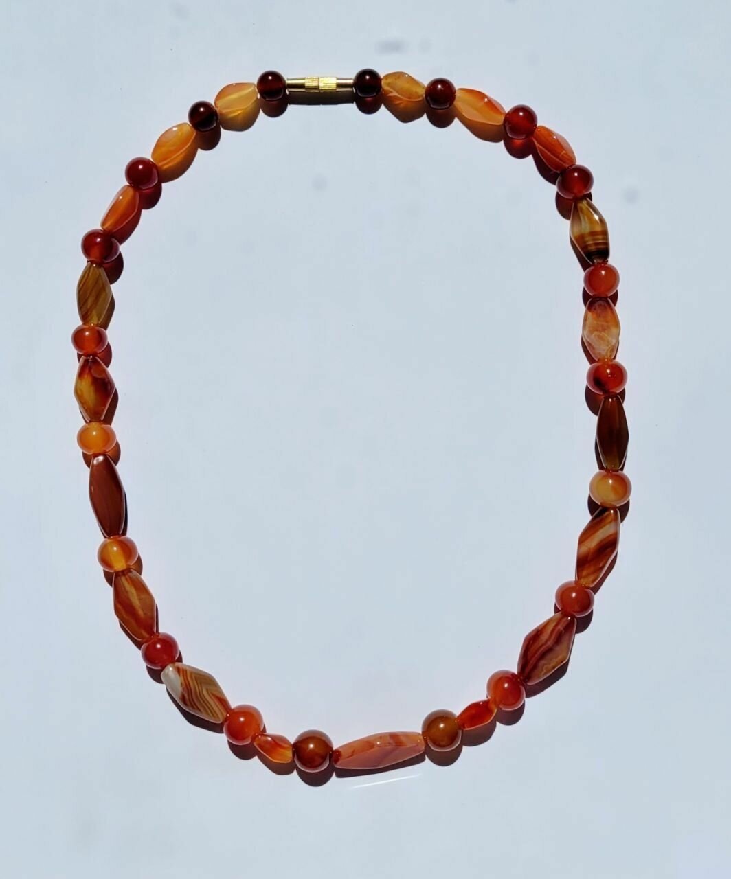 Бусы, сердолик