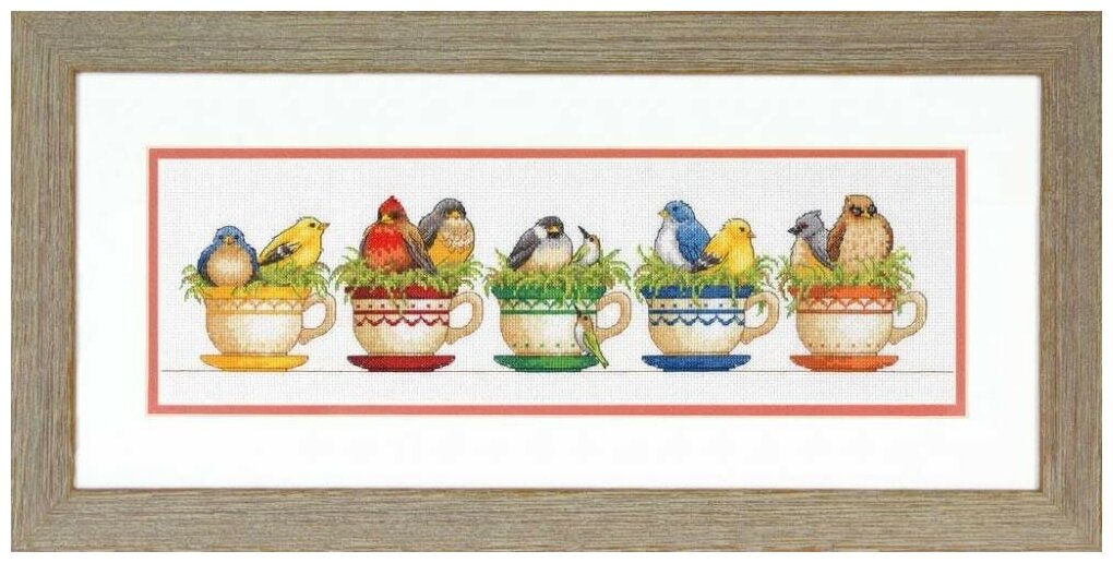 Птицы в чайных чашках 70-35394