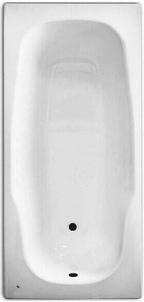 Ванна BLB Atlantica HG B80J 180x80 Handles сталь без отверстий для ручек, толстая сталь 3,5 мм B80JAH001 [+2_ZV15_+3_ZS8]