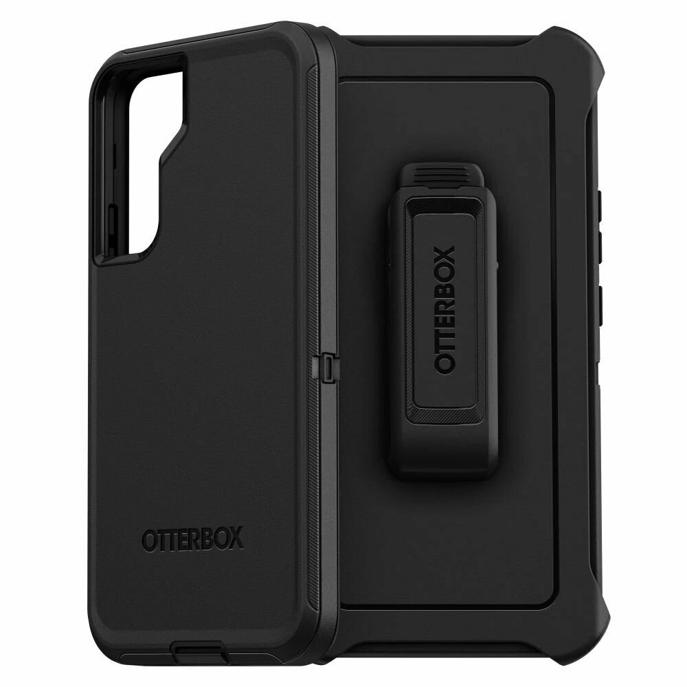 Чехол для Samsung Galaxy S23 Plus OtterBox Defender Black противоударный чехол с клипсой-подставкой