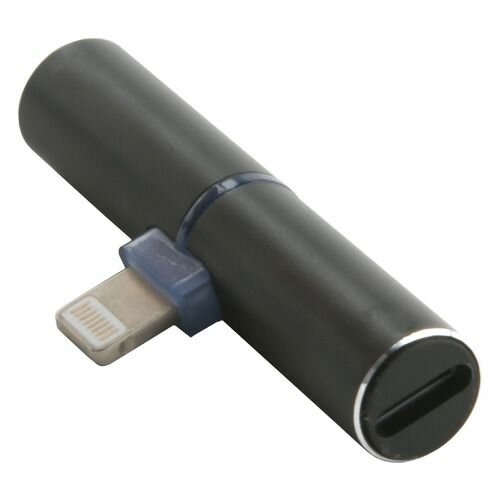 Переходник аудио Red Line, lightning - Jack 3.5 (m) , черный [ут000016491]
