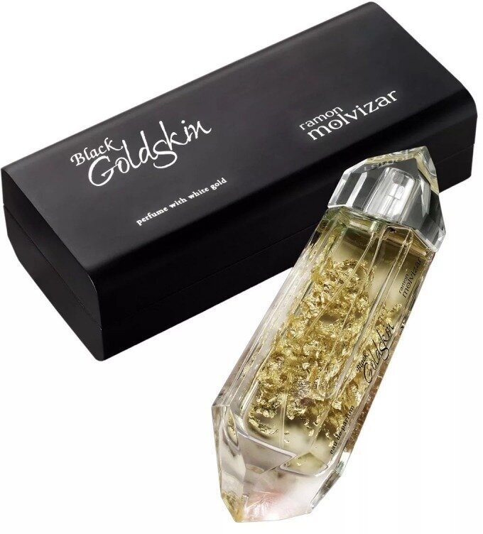 Ramon Molvizar, Black Goldskin, 100 мл, Парфюмерная вода унисекс