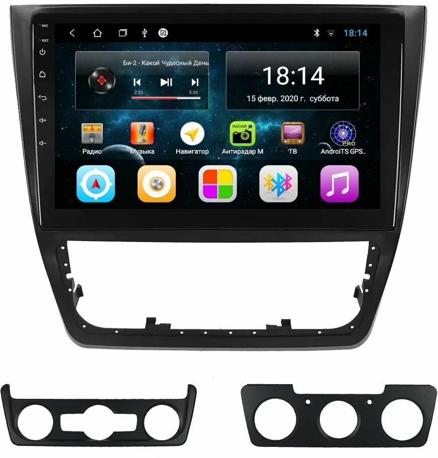 Магнитола CRS-300 Шкода Йети Skoda Yeti 2009-2018 - Android 13 - DSP - IPS