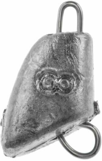 Рыболовные грузила "Catcher" Чебурашка разборная Сапожок (незацепляйка), для джига на судака и щуку, 10шт/упак