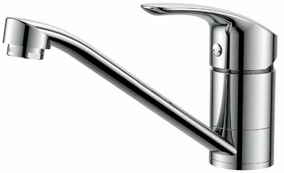 H45012 Смеситель для раковины, одно рычажный, хром