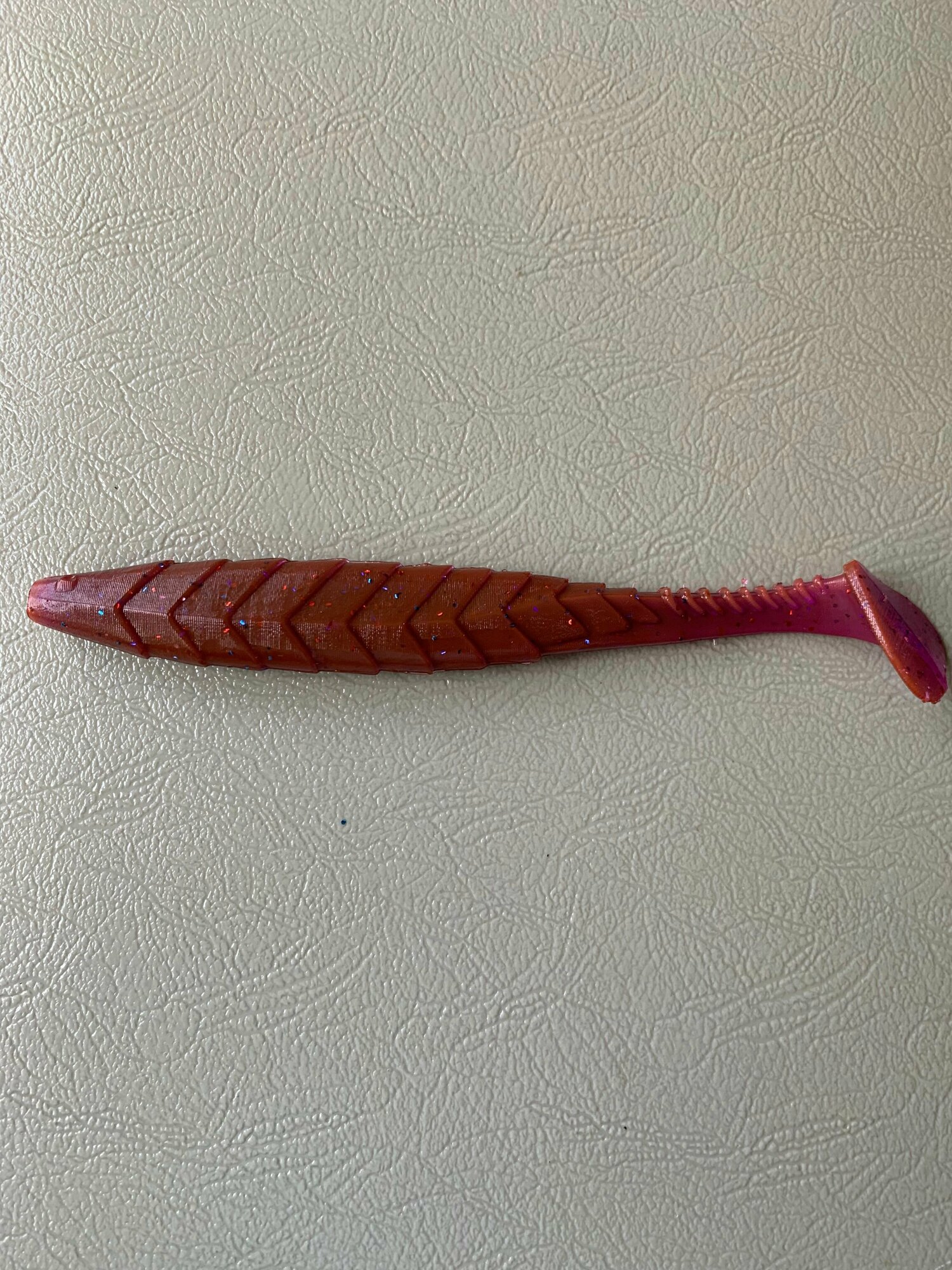 Мягкая силиконовая приманка Пайк Минноу (Pike Minnow) 20см,1шт, Лох /Pink Lox.