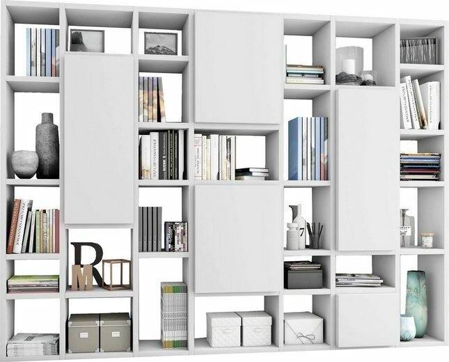 Стеллаж МебельЛэнд24 Куб - 5 250x38x200 пятидверный