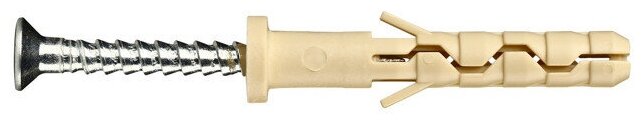 PDG LK дюбель-гвоздь с цилиндрической манжетой 5х30 мм, набор 10 шт для бетона