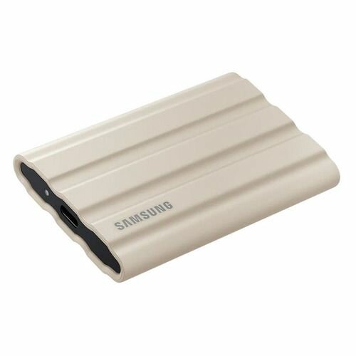 Внешний диск SSD Samsung T7 Shield, 1ТБ, бежевый [mu-pe1t0k/ww]