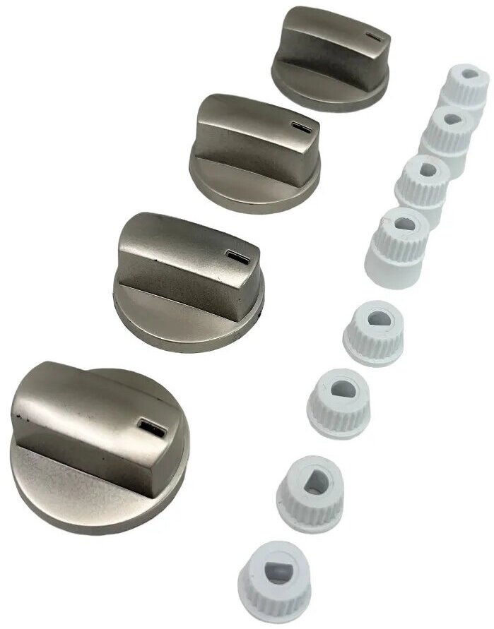 Комплект универсальных бронзовых ручек для плиты 4 шт - WL1026_T