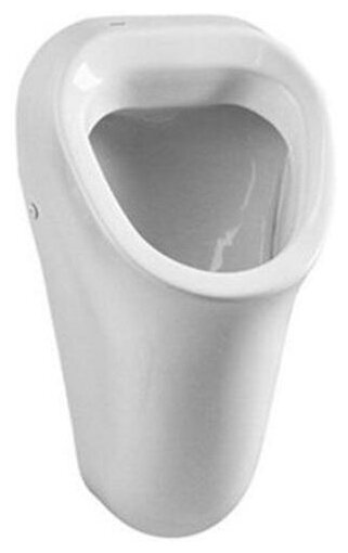 Писсуар Vitra Arkitekt 6201B003 0199 подвод воды сзади