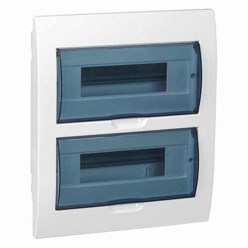 Щит распределительный IEK (MKP12-V-24-40-10) ЩРВ-П-24 для уст. мод. устр. встраиваемый 300мм 87мм 345м