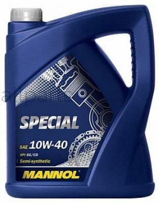 MANNOL 1181 Масло моторное 10W40 MANNOL 7509 5л полусинтетика Special VW 501.01/505.00