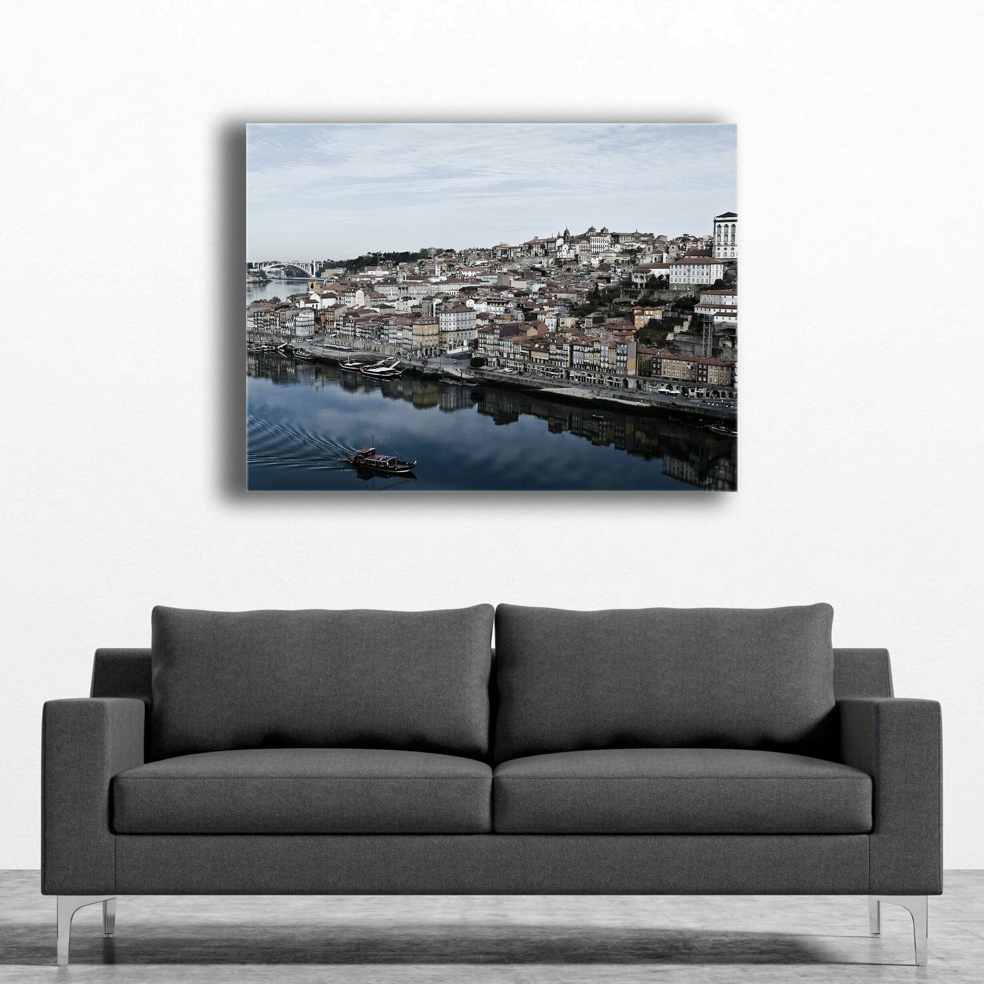 Интерьерная картина на холсте / Город / Живопись 50*70