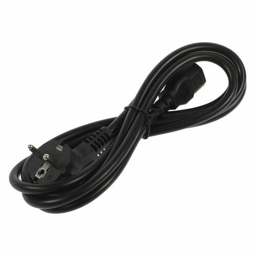 Шнур питания ITK (PC-C13D-2M) C13-Schuko проводник:3x1.5мм2 2м 230В 10А черный